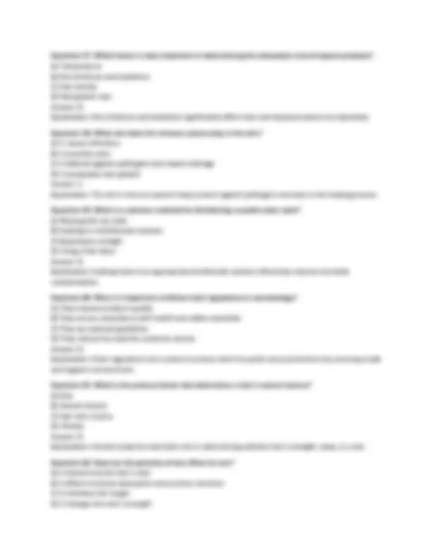 DE Cosmetology Theoryination Vietnamese Exam | Exams Technology | Docsity