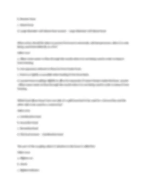 IFSTA Chapter 12 - Fire Hose Exam Questions and Answers | Exams Nursing ...