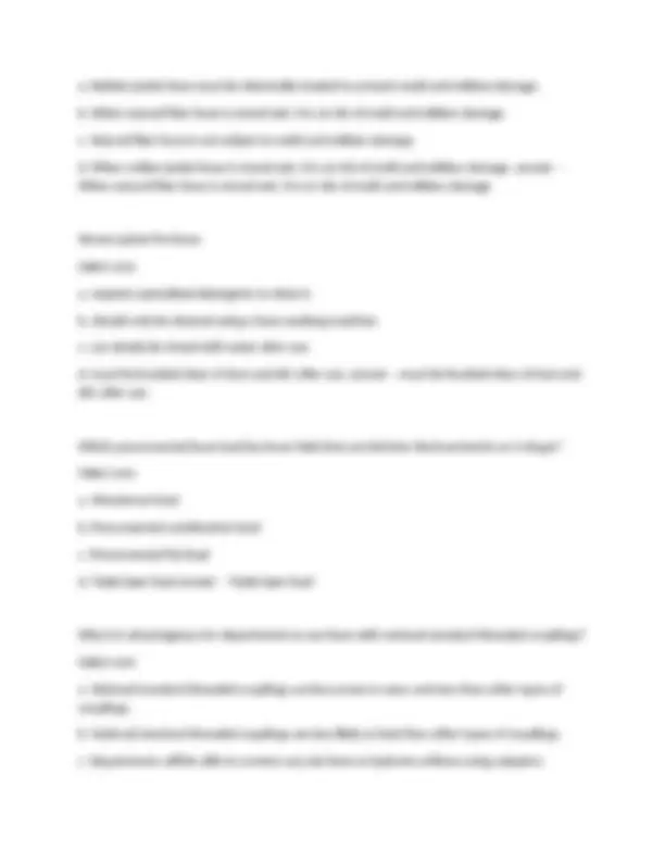 IFSTA Chapter 12 - Fire Hose Exam Questions and Answers | Exams Nursing ...