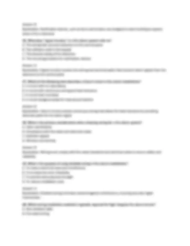 CICO Fire Alarm Electrical Exam | Exams Technology | Docsity