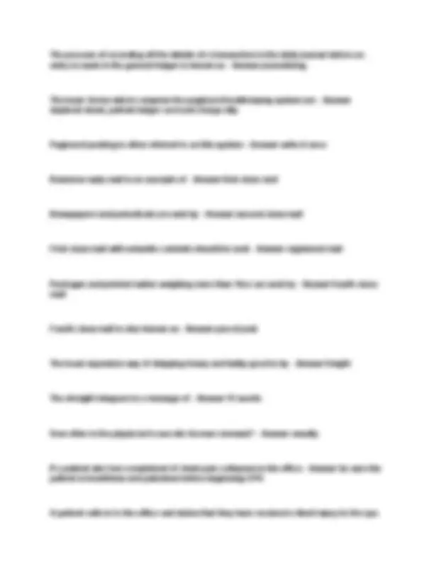 CMA Office Procedures Multiple Choice Flash Cards Latest | Exams ...
