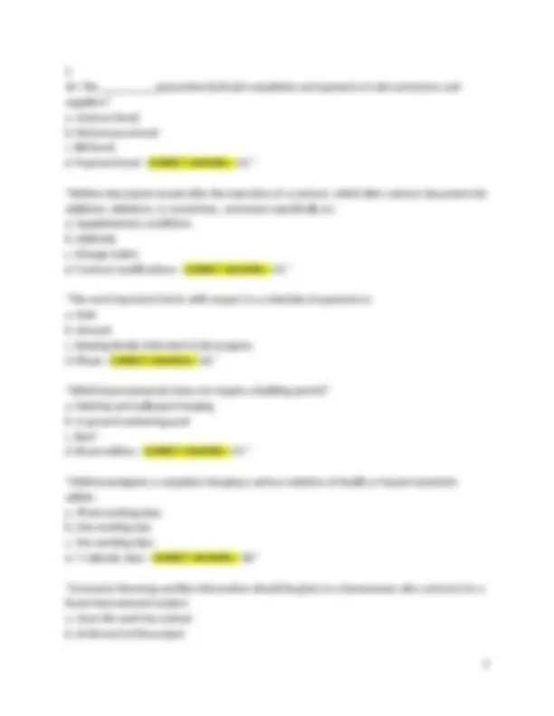 UTAH CONTRACTOR EXAM QUESTIONS ACTUAL EXAM QUESTIONS WITH DETAILED ...