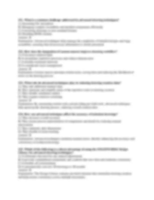 Drawing Tools (CSWPA-DT) Exam | Exams Technology | Docsity