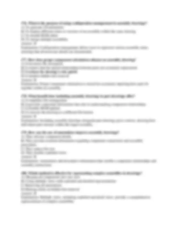 Drawing Tools (CSWPA-DT) Exam | Exams Technology | Docsity