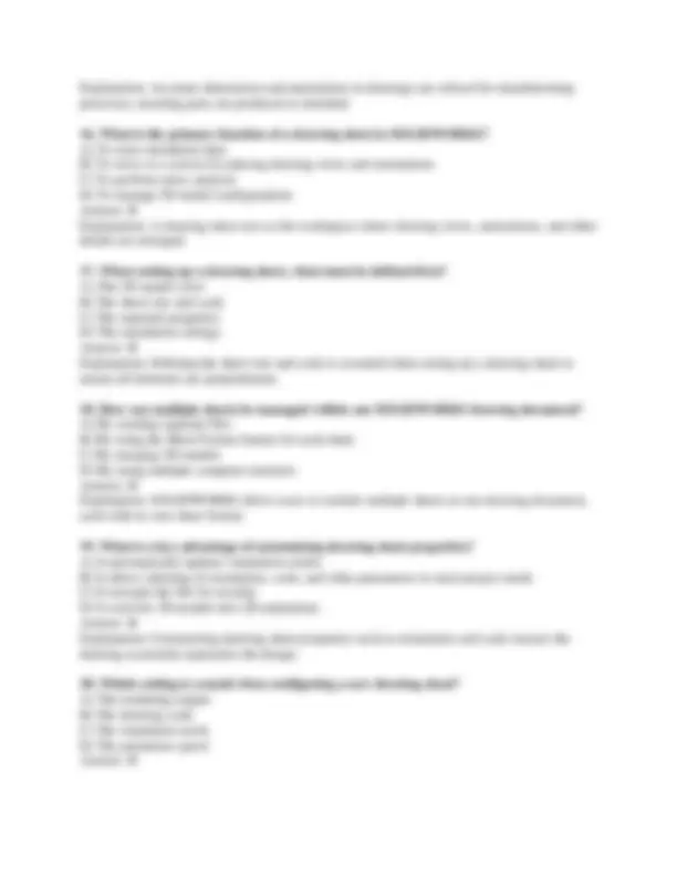 Drawing Tools (CSWPA-DT) Exam | Exams Technology | Docsity