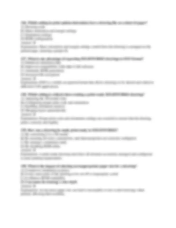 Drawing Tools (CSWPA-DT) Exam | Exams Technology | Docsity