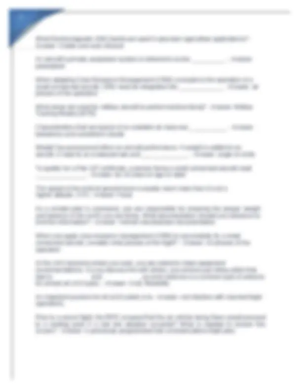 Unmanned Aircraft Systems (UAS) Certification Exam Questions and ...