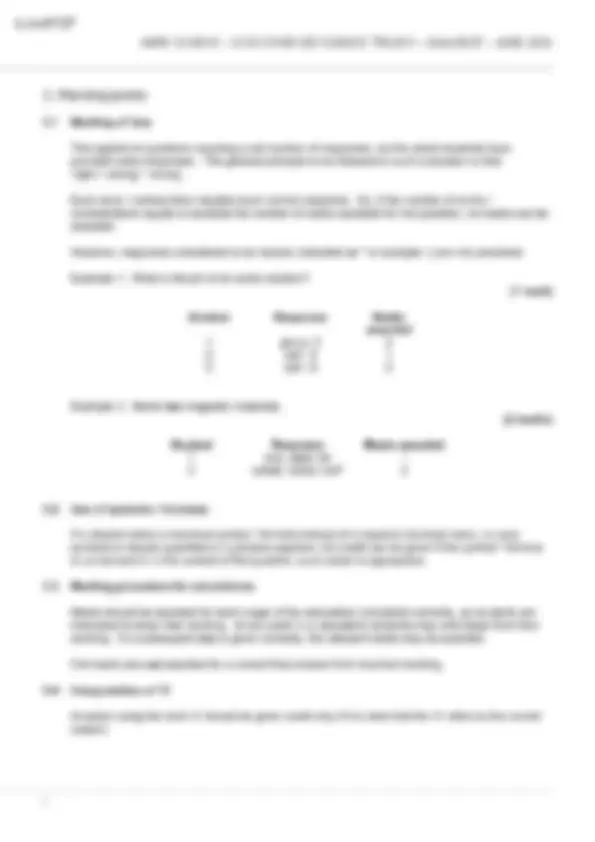 2024 AQA GCSE COMBINED SCIENCE: TRILOGY 8464/B/2F Biology Paper 2F ...