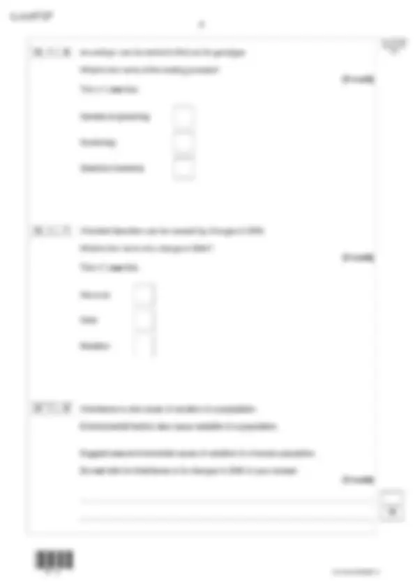 2024 AQA GCSE COMBINED SCIENCE: TRILOGY 8464/B/2F Biology Paper 2F ...