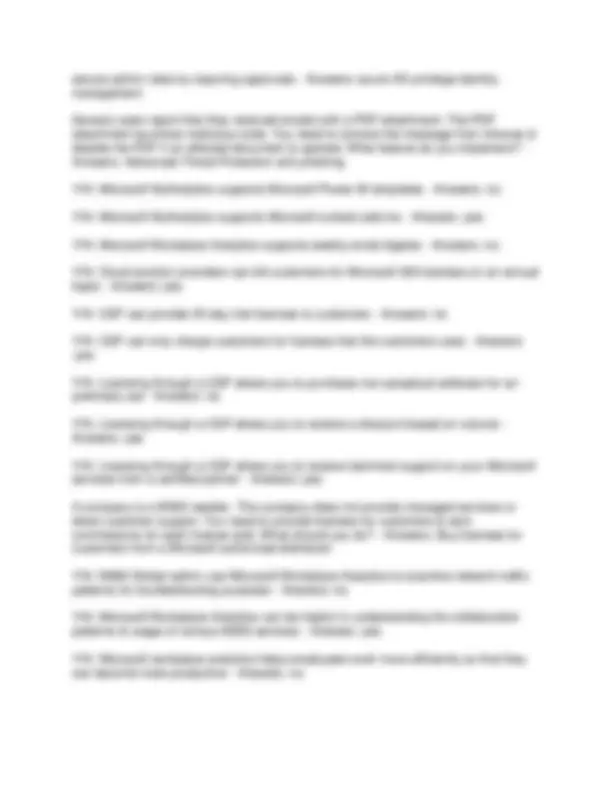 MS-900 PRACTICE TEST QUESTIONS - MICROSOFT 365 FUNDAMENT | Exams Social ...