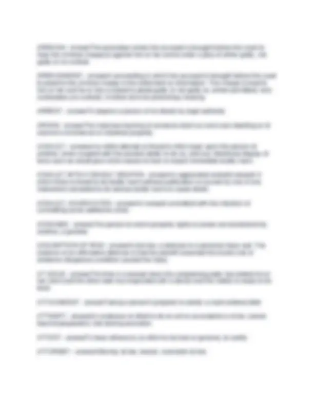 Glossary of Legal Terms for Court Interpreters | Exams Advanced ...
