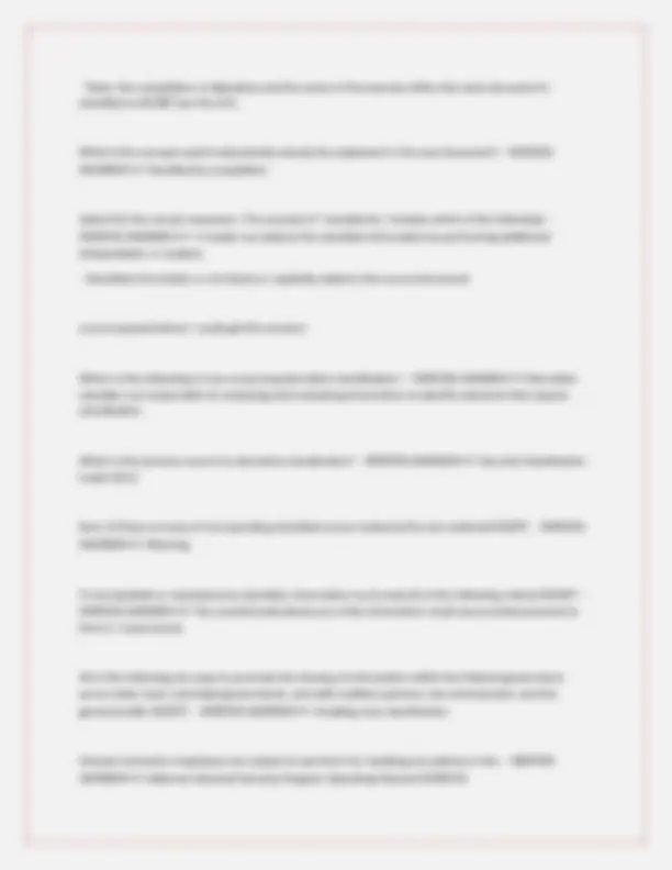 Derivative Classification Training exam questions with correct answers | Exams Game Theory | Docsity