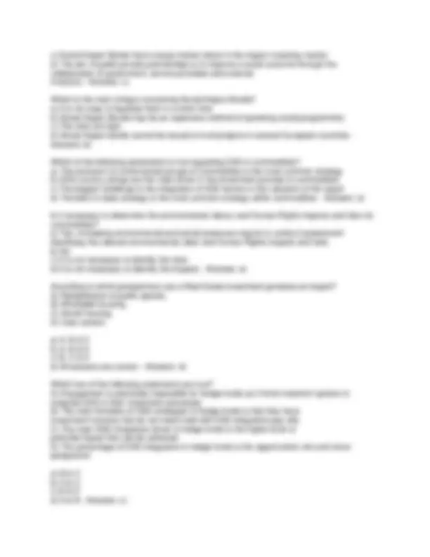 ESG Investing: Multiple Choice Questions and Answers | Exams Social ...