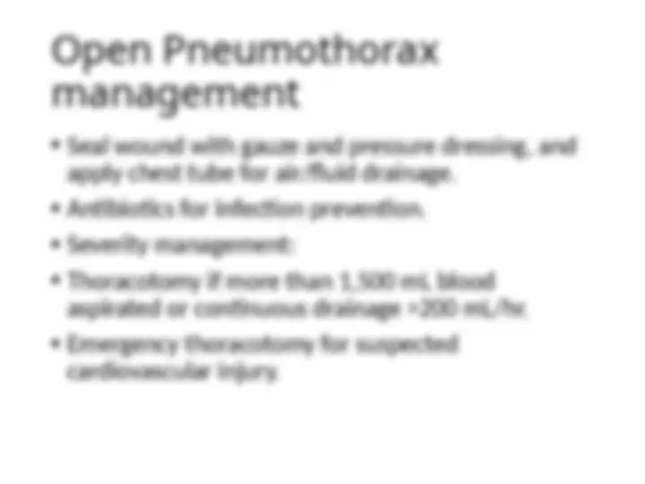 Pneumothorax and Hemothorax: Pathophysiology, Diagnosis, and Management ...