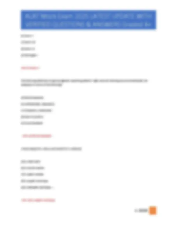 ALAT Mock Exam 2025: Verified Questions and Answers | Exams Nursing ...