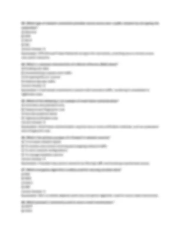 Internet Technologies Exam: Multiple Choice Questions and Answers ...