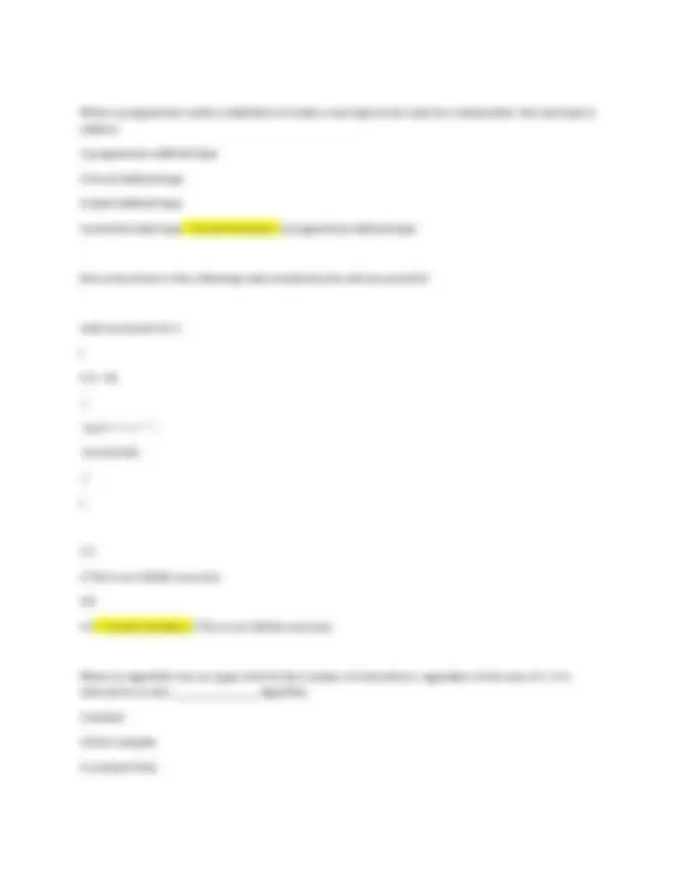 Data Structures Exam Prep Part 1 Recursion Algorithm Analysis And Stack