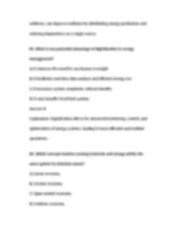 Energy Systems: Multiple Choice Questions and Answers | Exams ...