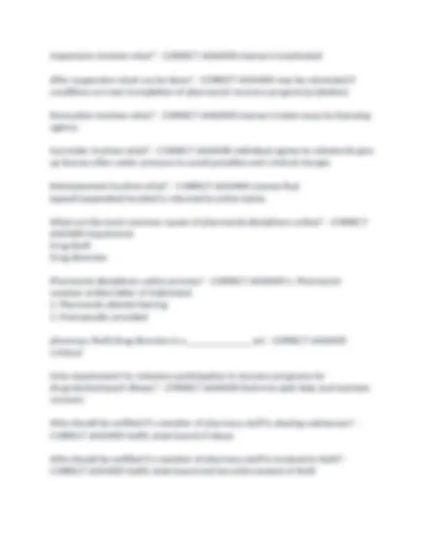 RXPREP Pharmacy Operations 159 Questions with Verified Answers,100% ...