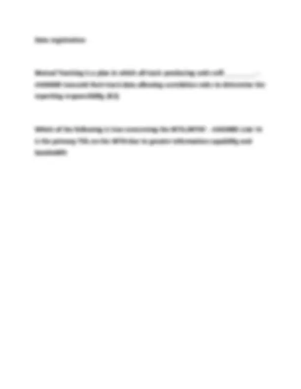 JTIDS Post-Test 5: Questions and Answers on Data Registration, Track ...