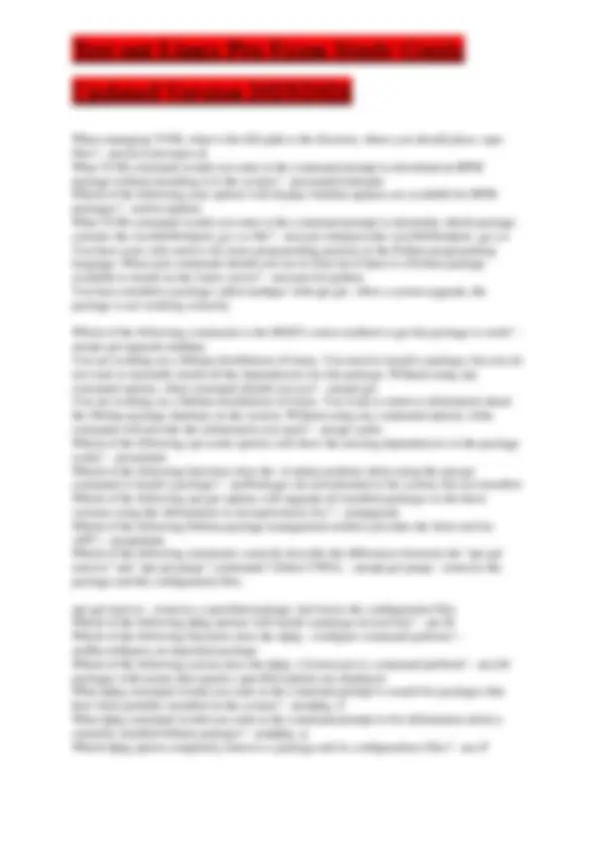 Test out Linux Pro Exam Study Guide Updated Version 2025/2026 100% ...