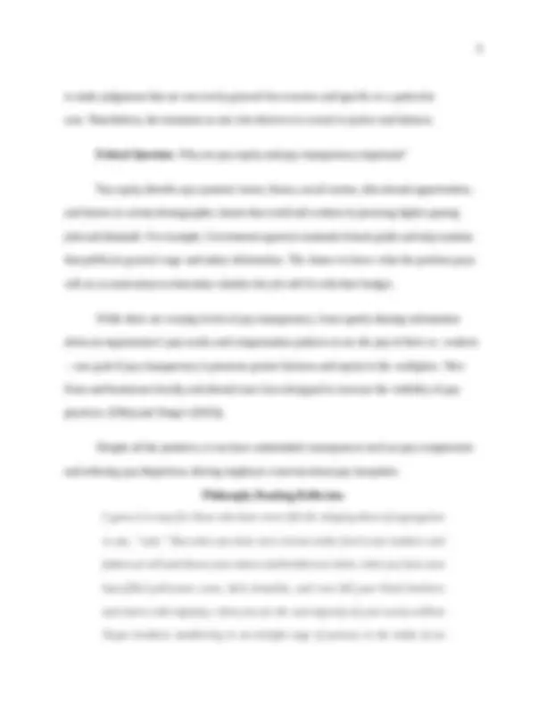 1 Case Study: Ethical Theory Application and Evaluation The | Thesis Accounting | Docsity