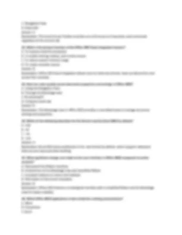 EITC BI MSO13 Office software fundamentals (Microsoft Office 2013) [v1r1] Exam | Exams ...