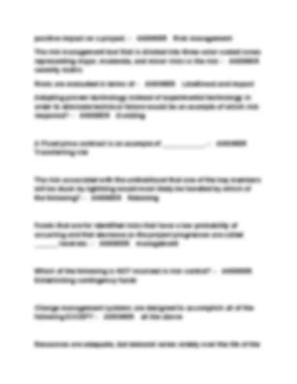 Project Management Exam Questions and Answers | Exams Advanced ...