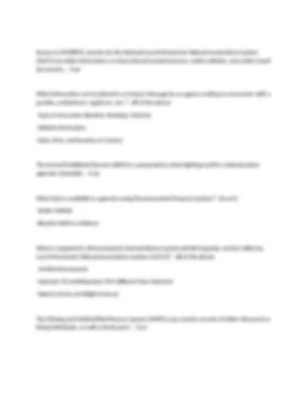 CLETS Study Questions and Answers: California Law Enforcement Databases ...