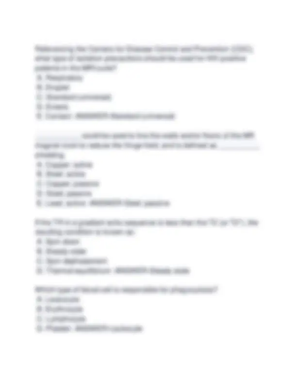 ARRT MRI Mock Registry Exam 2024 | ARRT MRI Mock Registry Final Exam ...