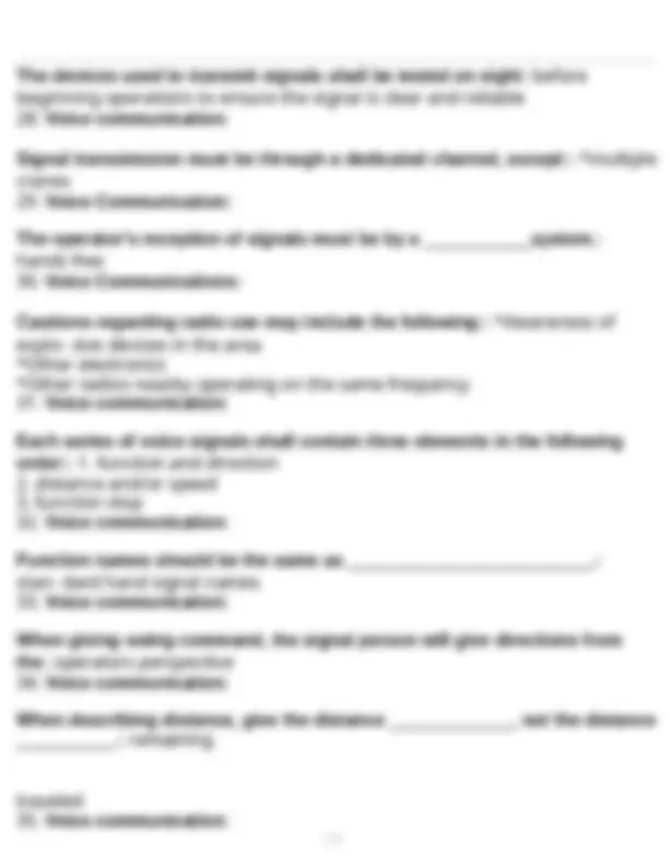 Signal Person Test Questions with Answers | Exams Construction ...