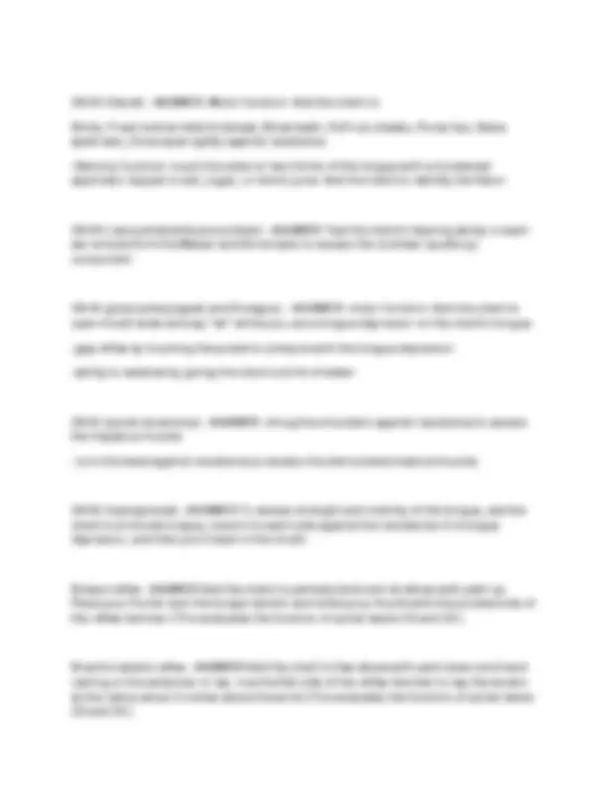 N3320 Exam 3: Neurological and Musculoskeletal Assessment Questions and Answers | Exams Nursing ...