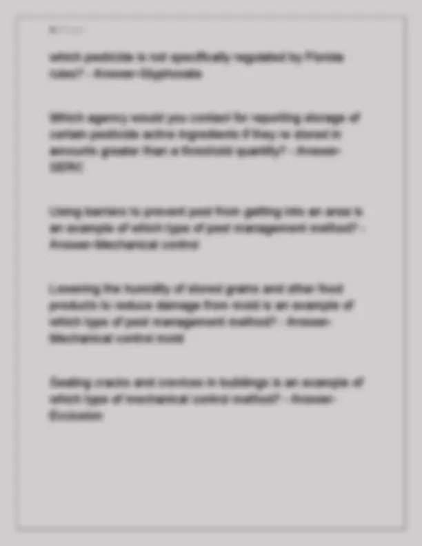 FLORIDA CORE PEST VERSION 1 AND VERSION 2 NEWEST 2025 ACTUAL EXAM ...
