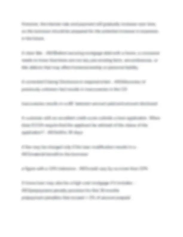 MLO Licensing Exam: Questions & Answers | Exams Real Estate Management ...