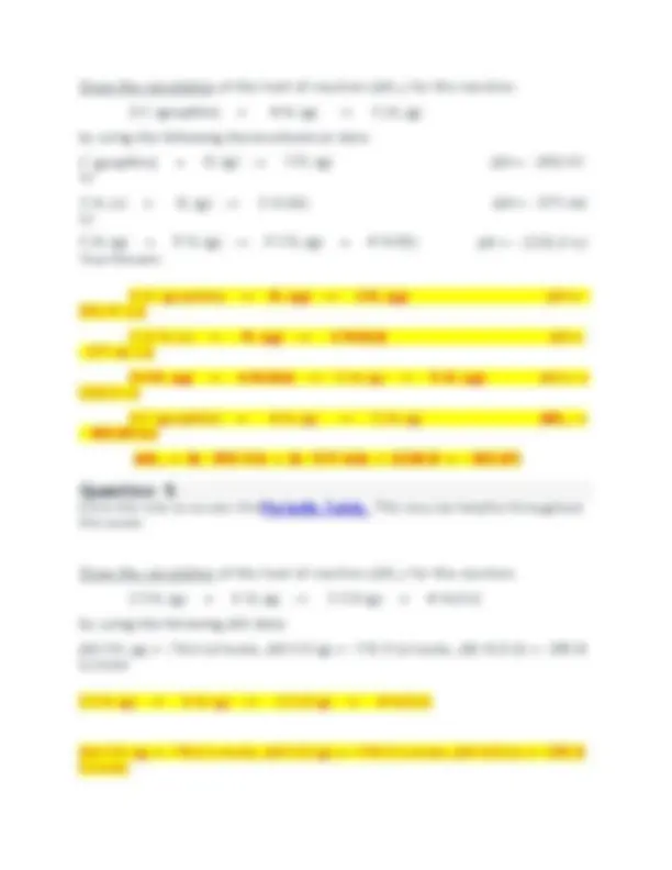 Chem 103 Module 1 to 6 Exam answers Portage learning LATEST UPDATED ...