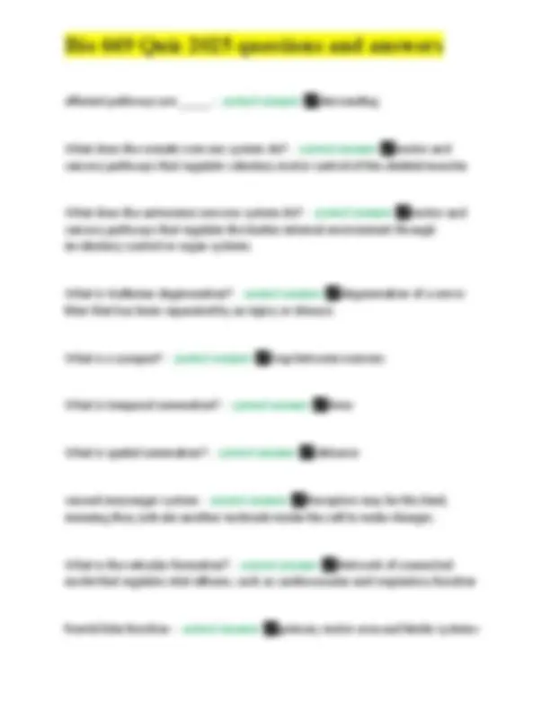 Neuroscience Quiz: Neuron Structure, Function & Nervous System | Exams ...