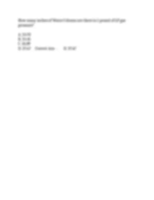 LP Gas Master Qualifier: Regulators & Line Sizing Exercises | Exams ...