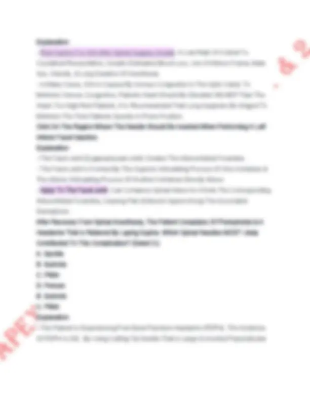 APEX Anesthesia Mock Exams: Questions, Rationales, and Answers for 2024 ...