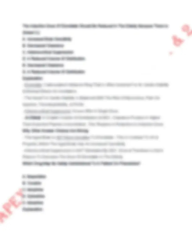 APEX Anesthesia Mock Exams: Questions, Rationales, and Answers for 2024 ...