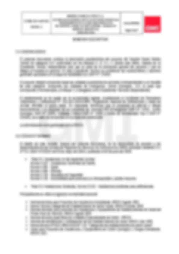 memoria descriptiva de instalaciones | Diapositivas de Instalaciones Eléctricas | Docsity