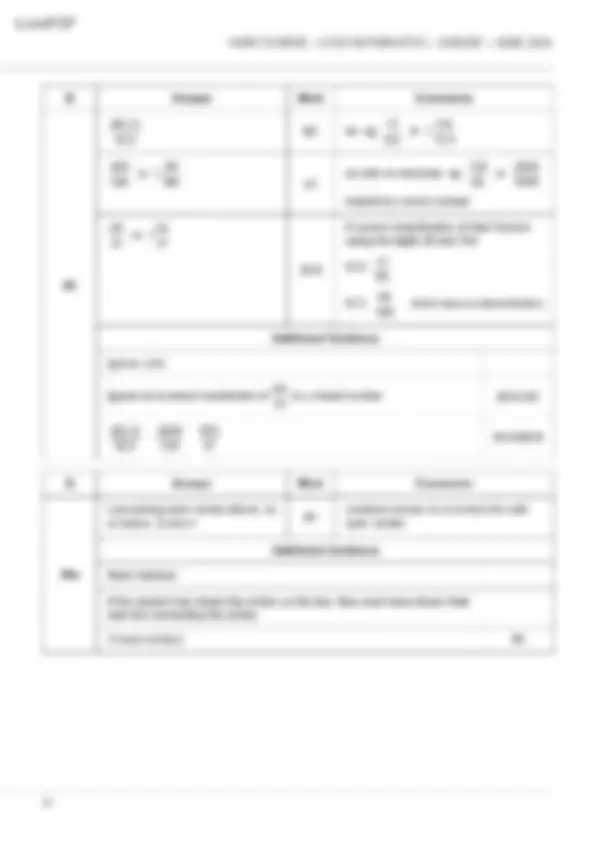 2024 AQA GCSE MATHEMATICS 8300/1F Foundation Paper 1 Question Paper + Mark Scheme + Insert ...