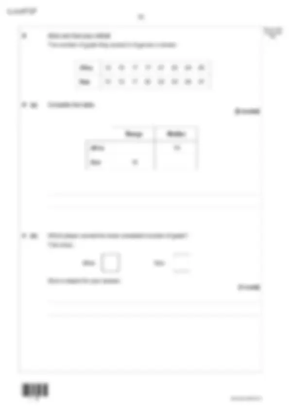 2024 AQA GCSE MATHEMATICS 8300/1F Foundation Paper 1 Question Paper + Mark Scheme + Insert ...