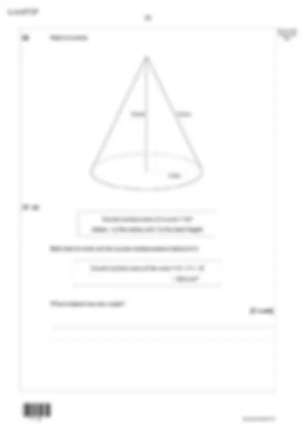 2024 AQA GCSE MATHEMATICS 8300/1F Foundation Paper 1 Question Paper + Mark Scheme + Insert ...