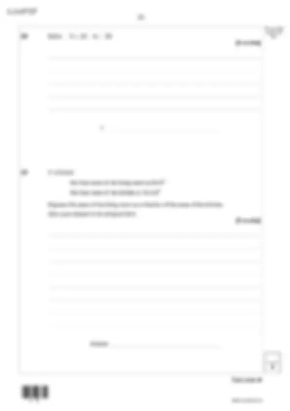 2024 AQA GCSE MATHEMATICS 8300/1F Foundation Paper 1 Question Paper + Mark Scheme + Insert ...