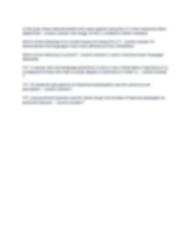 TEFL Course: Unit 1 Exercises and Solutions - 2023 | Exams Nursing ...