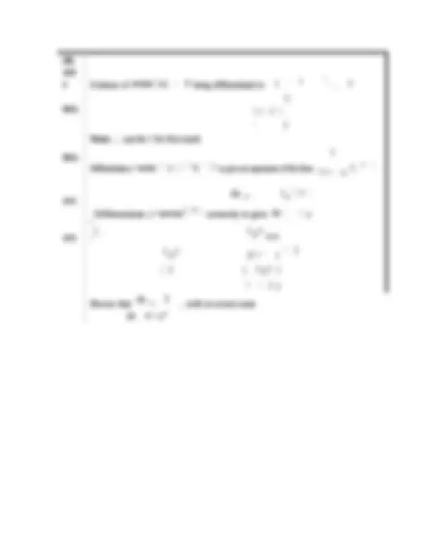 A-Level Edexcel Pure Mathematics Paper 1 Mark Scheme 2025-2026. Pure ...