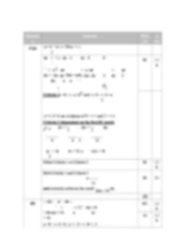 A-Level Edexcel Pure Mathematics Paper 1 Mark Scheme 2025-2026. Pure Mathematics 1 (9ma0 ...