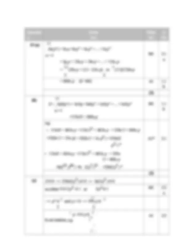 A-Level Edexcel Pure Mathematics Paper 1 Mark Scheme 2025-2026. Pure Mathematics 1 (9ma0 ...