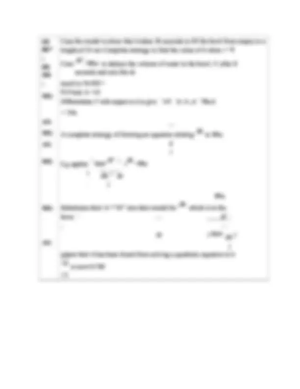 A-Level Edexcel Pure Mathematics Paper 1 Mark Scheme 2025-2026. Pure Mathematics 1 (9ma0 ...