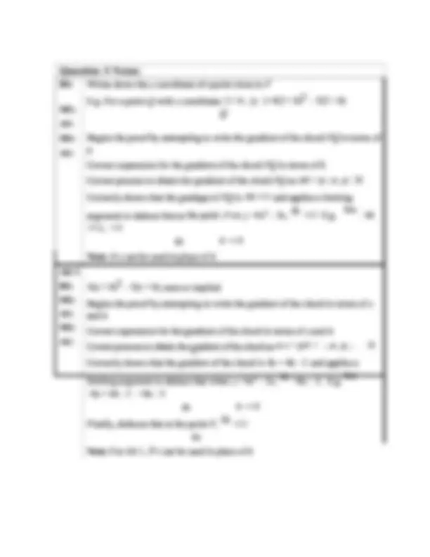 A-Level Edexcel Pure Mathematics Paper 1 Mark Scheme 2025-2026. Pure Mathematics 1 (9ma0 ...